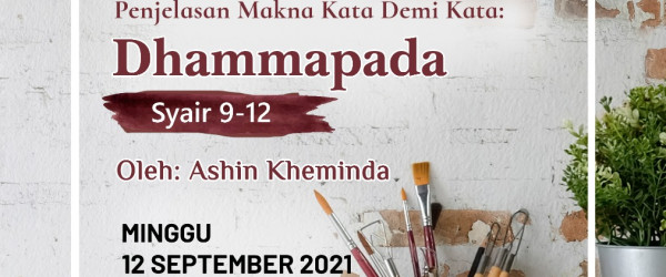 Dhammapada Syair 9-12 - Dhammavihārī Buddhist Studies